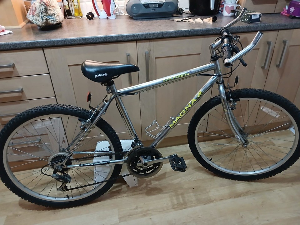 Magna Oxygen 710 All Chrome Mountain Bike | eBay UK