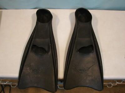 Voit Skin Diver SCUBA Vintage Diving Flippers Large Swim Fins w ...