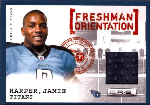 2011 Panini Rookies & Stars - Freshman Orientation Jerseys #10 Jamie ...