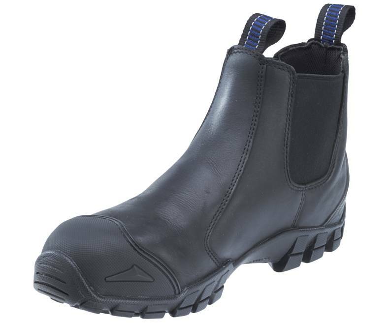 Bates Men's Strike Chelsea Comp Toe Slip-on Safety Toe Boot Black, Size ...