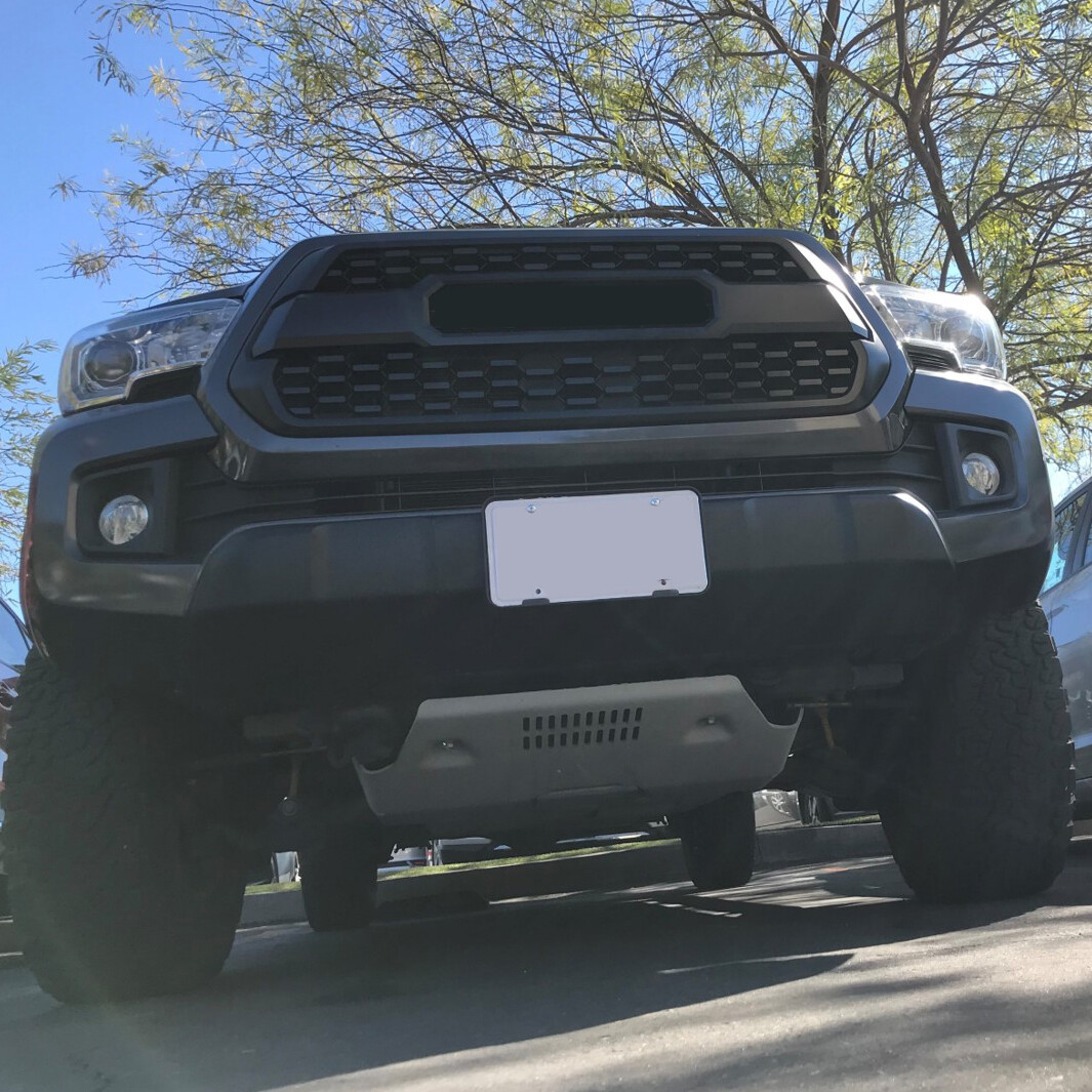 Front Skid Plate Protection ALUMINUM FOR Toyota Tacoma 2016-2023 PTR60 ...