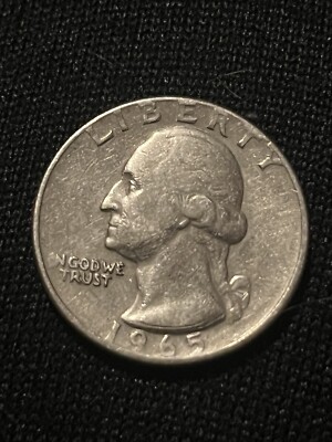 1965 washington quarters silver - us coins-filled Letter,rim,smile ...