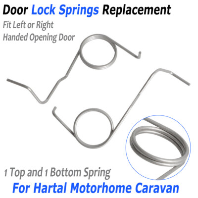 For Hartal Motorhome Caravan Door Lock Springs Replacement Left or ...