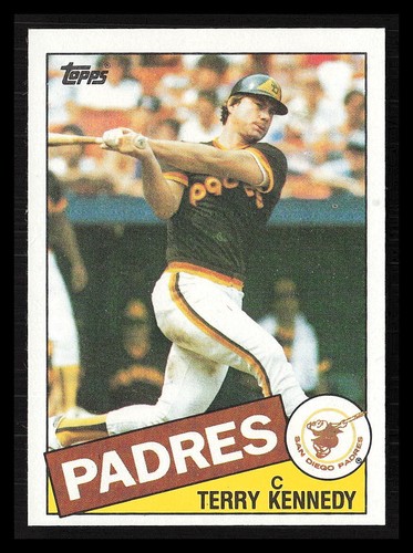 Terry Kennedy 1985 Topps #635 San Diego Padres | eBay