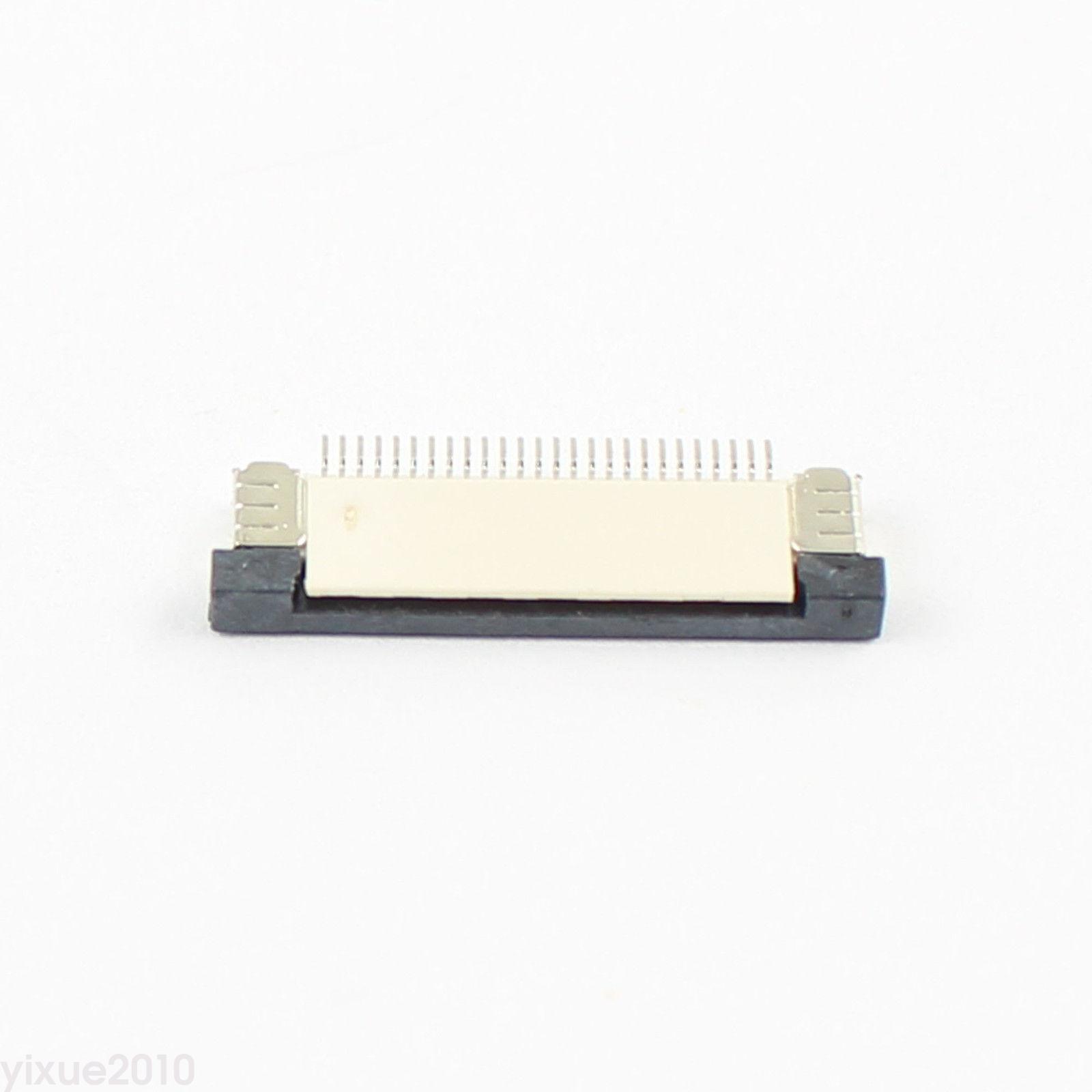 10Pcs FPC FFC 0.5mm Pitch 26 Pin Drawer Type Flat Cable Connector ...