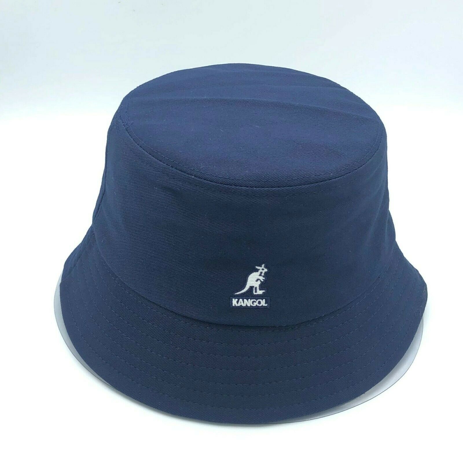 Classic Kangol Bermuda Washed Bucket Hat Men Women Cotton Flat Top Hats ...