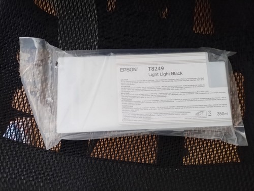2019 Genuine Epson Light Light Black Ink T8249 SureColor SC-P9000 8000 ...