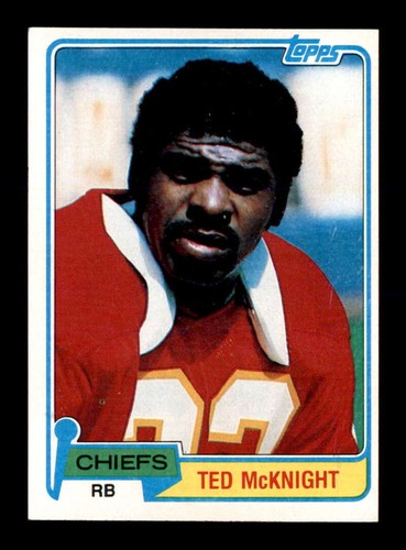 1981 Topps #46 Ted McKnight NM/NM+ X3042163 | eBay