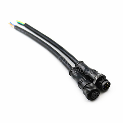 1Pair IP68 8Pin 24AWG Male Female Waterproof Led Electrical Cable ...