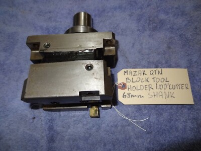 MAZAK BMT 68 TURRET BLOCK TOOL HOLDER | eBay