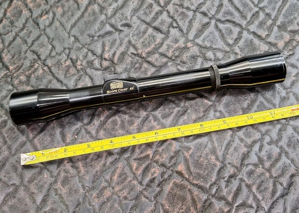 Vintage Bushnell Scope Chief 4x Power JAPAN Made Fine Crosshair ...