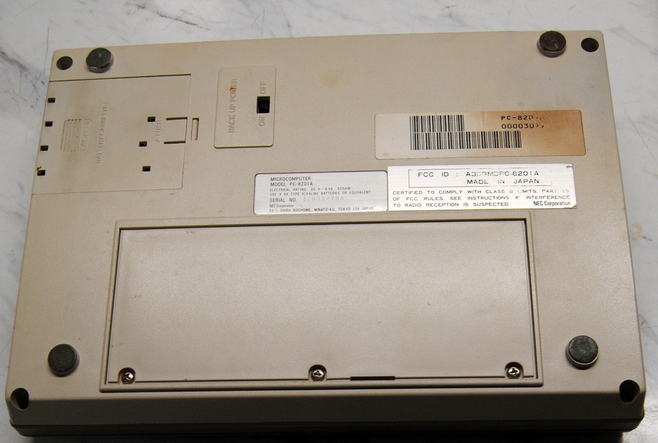 NEC PC-8201A Vintage 1980s Portable Computer (Untested) | eBay