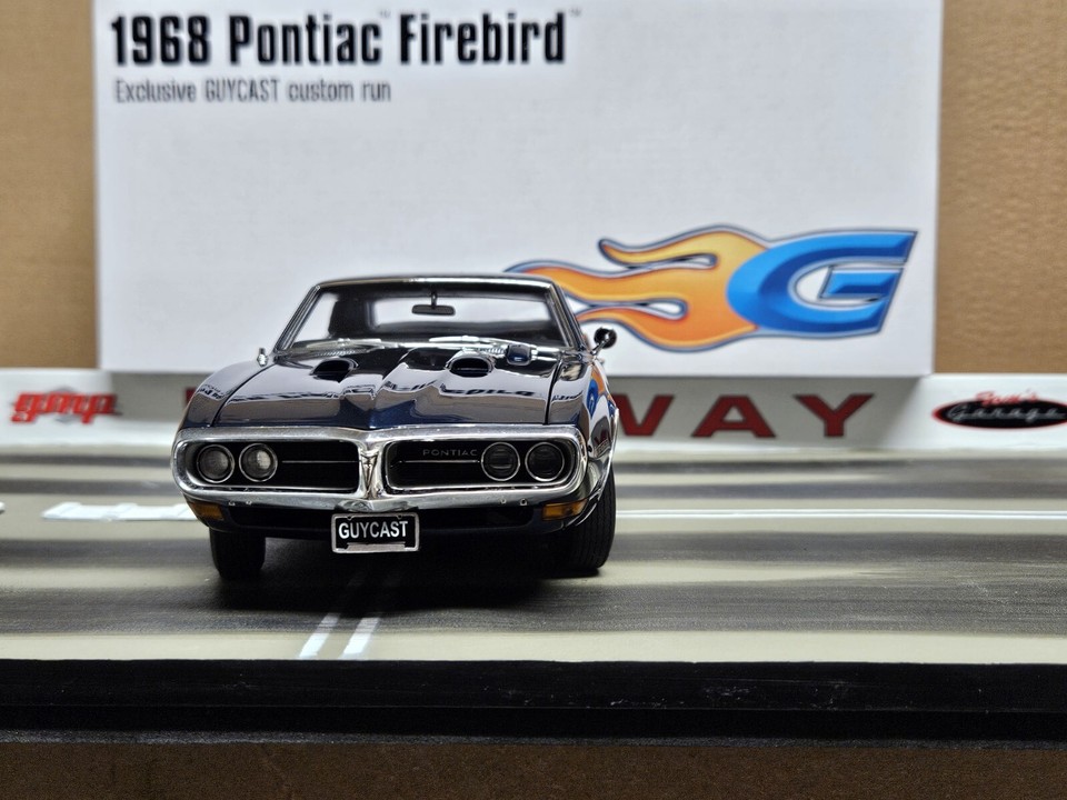 GMP ACME 1:18 1968 PONTIAC FIREBIRD BLUE 1 OF 250 A1805204 #215 | eBay