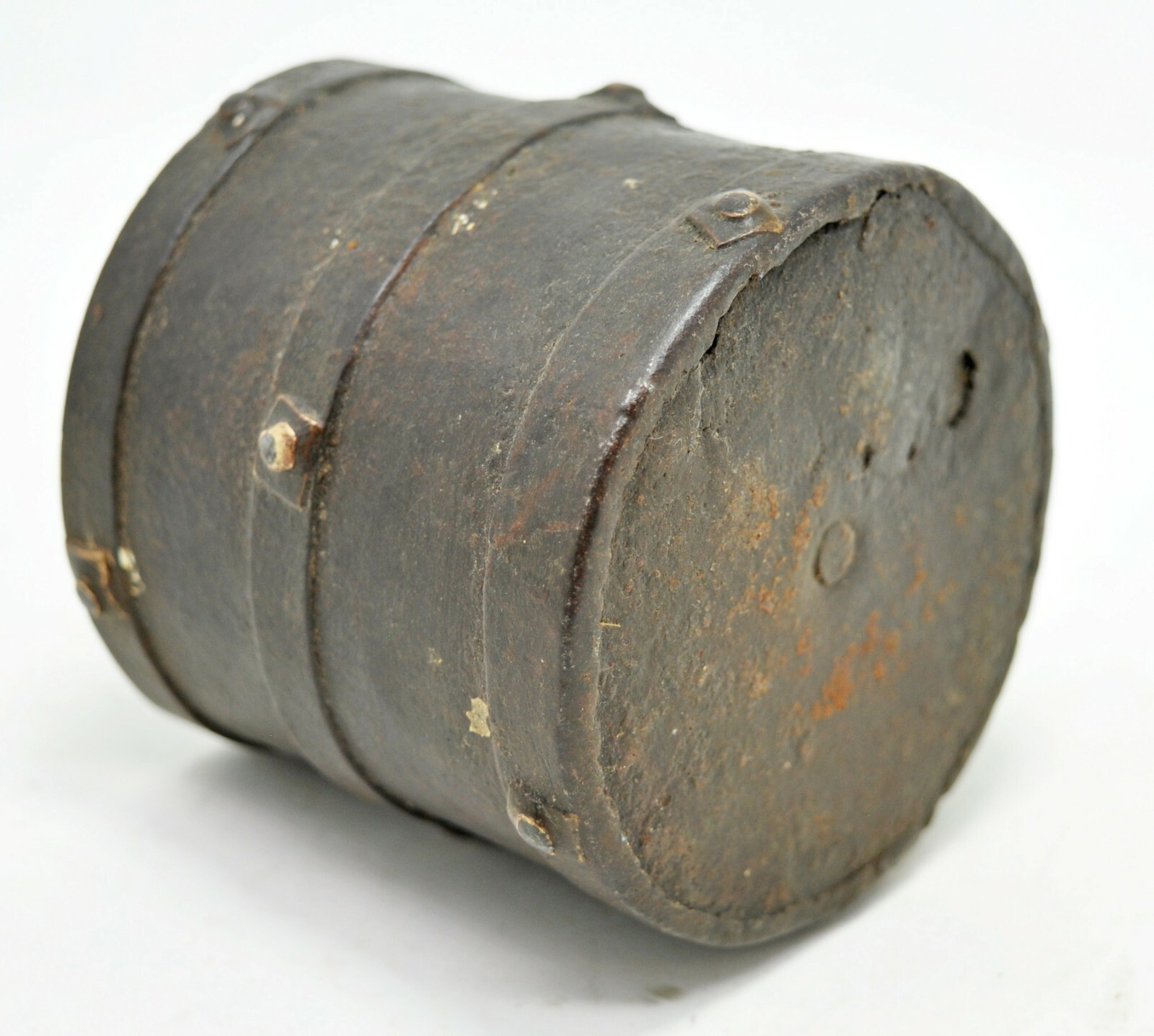 Antique Iron Small Grain Measuring Pot Paili Origin Old Hand Crafted ...