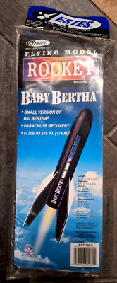 Estes 1261 Baby Bertha Flying Model Rocket Kit Intermediate Level New ...