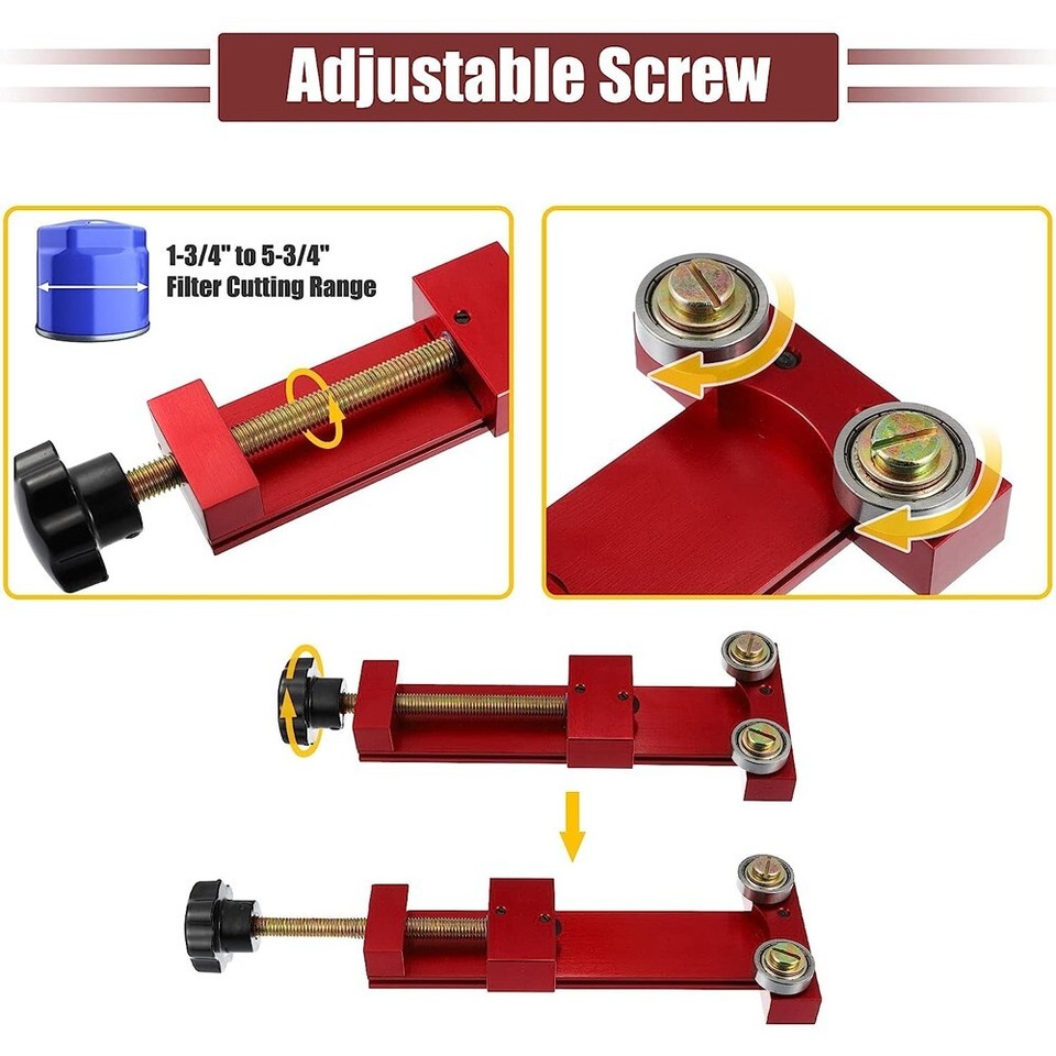 66490 Oil Filter Cutter Cutting Tool For Filter Cutting Range 2" to 5 ...