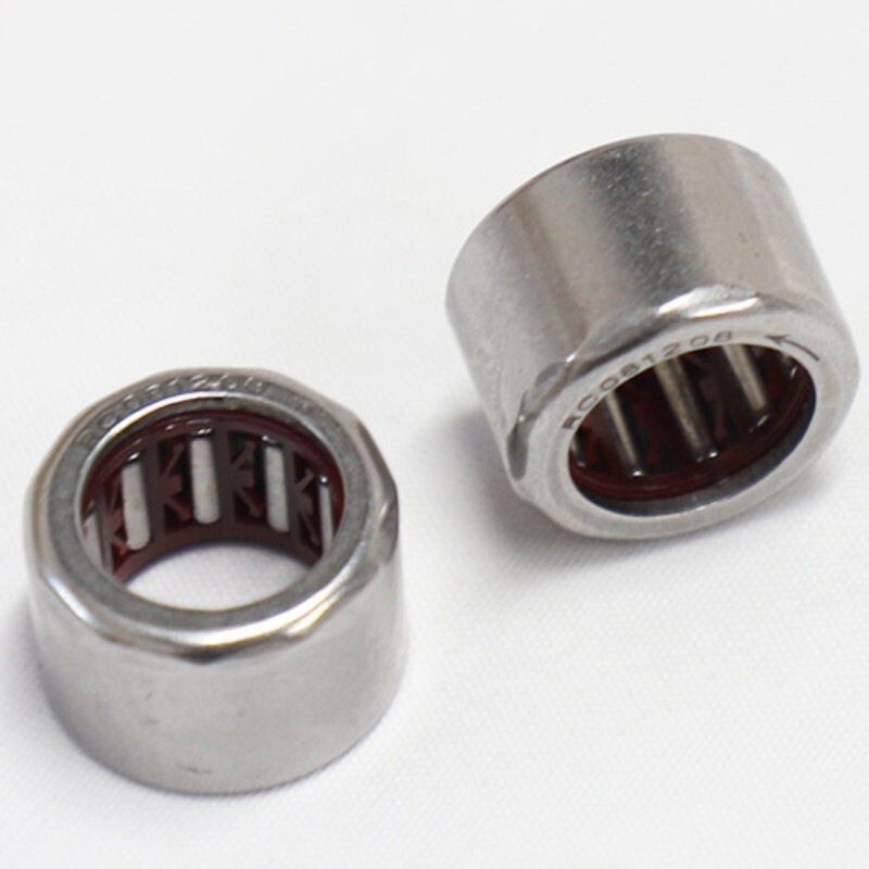 2pcs RC081208 Needle Roller Bearing One Way Bearing 1/2" Bore 3/4" OD 1 ...