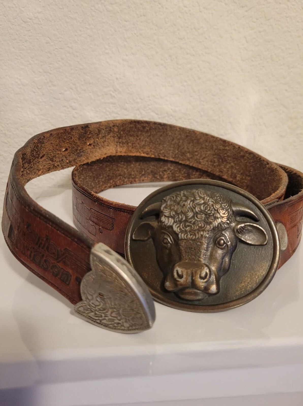 Harley Davidson Leather belt - Gem