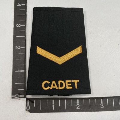 1 Stripe CADET Patch (Shoulder Board Rank Slide) 00DW | eBay
