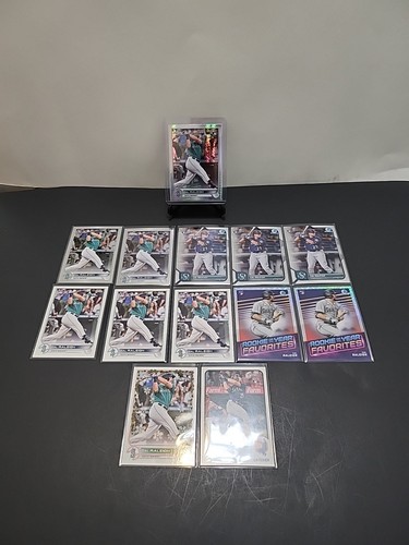 Cal Raleigh 2022 Topps/Bowman Chrome + Parallels & Topps Misc Rookie ...