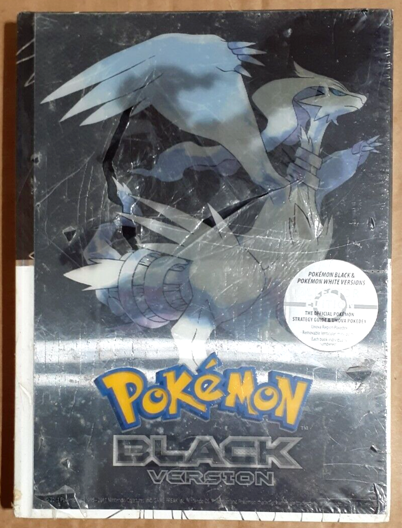Pokemon Black White Collector's Strategy Guide & Unova Pokedex + Map ...