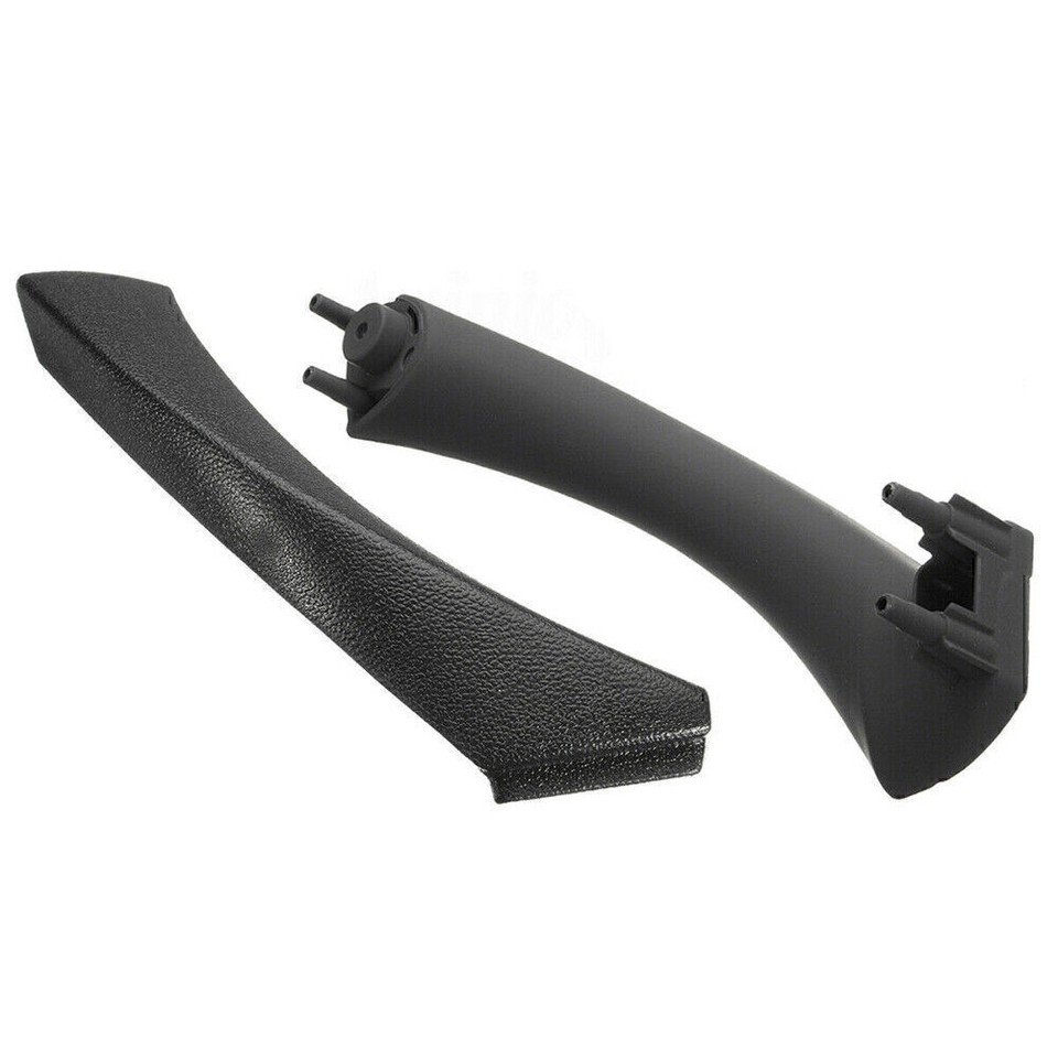 Right Side Inner + Outer Door Panel Handle Pull Trim Cover For BMW E90 ...