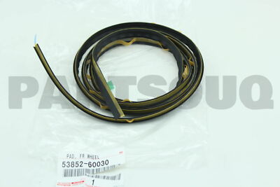 5385260030 Genuine Toyota PAD, FRONT WHEEL OPENING EXTENSION, NO.1 ...
