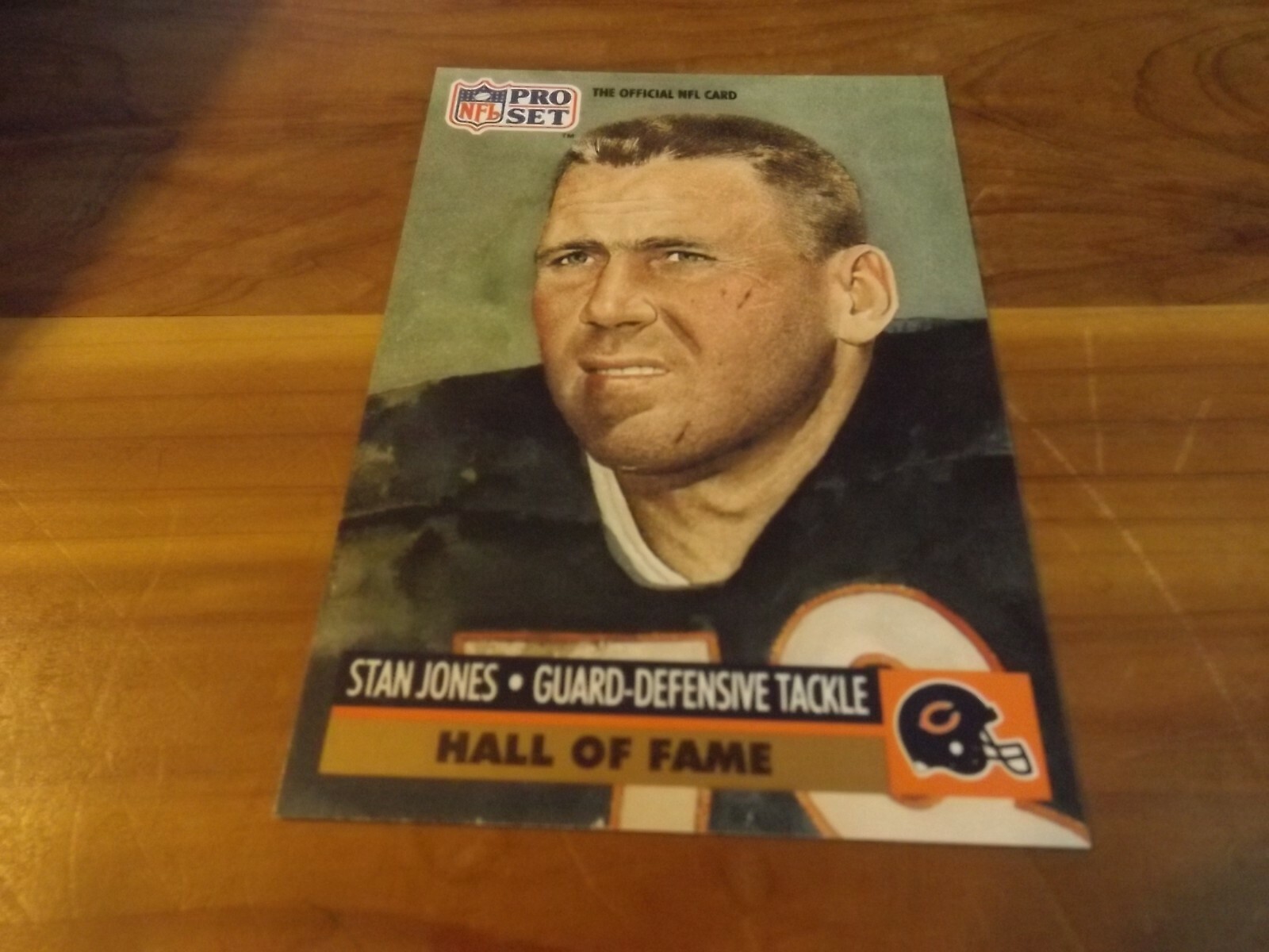 Stan Jones Guard Def Tackle Hall of Fame 1991 NFL Pro Set Card #29 | eBay