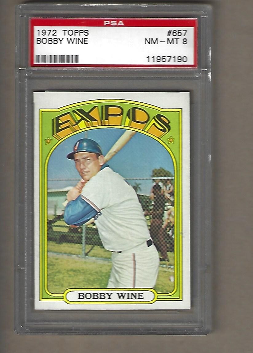 1972 Topps - High # #657 Bobby Wine for sale online | eBay