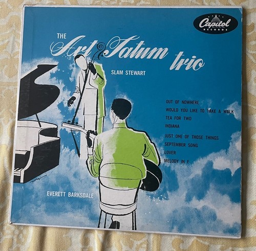 The Art Tatum Trio Self Titled 10” Microgroove Capitol Records 1953 | eBay