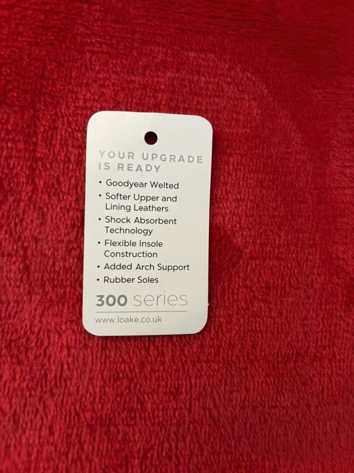 NIB Loake 301DSRF Dark Brown Suede Captoe Oxfords UK sz 10F Dainite ...