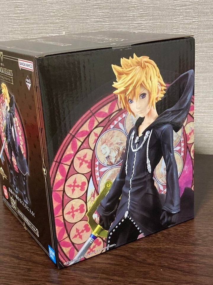 Kingdom Hearts Roxas Statue Figure Ichiban Kuji Last One Linking Hearts ...