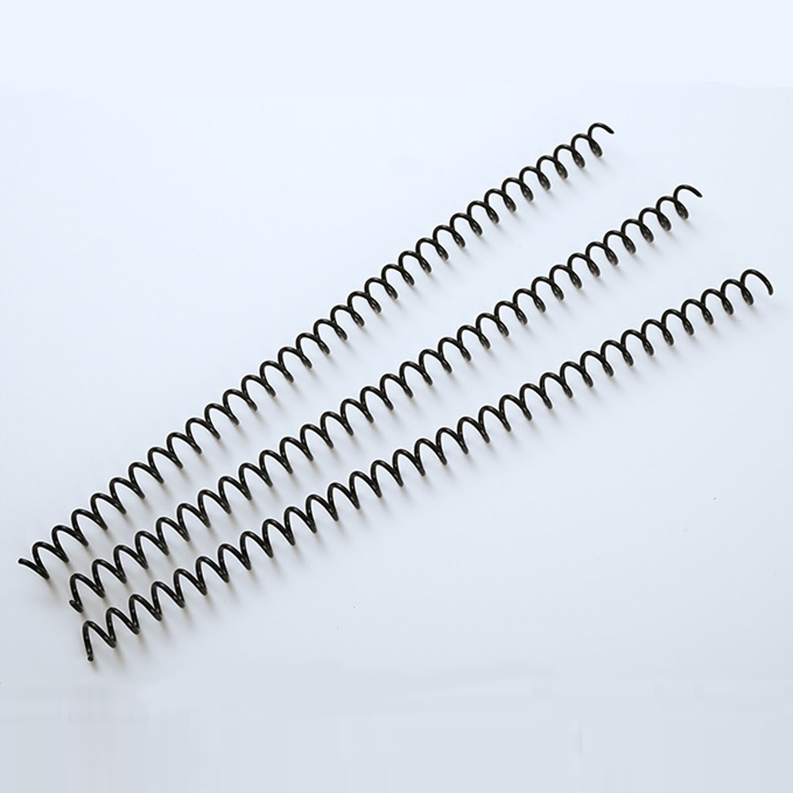 Spiral Plastic Coil Binding Machine Consumables 12.7mm 1/2in Black ...