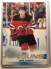 Jack Hughes Hockey Card Checklist