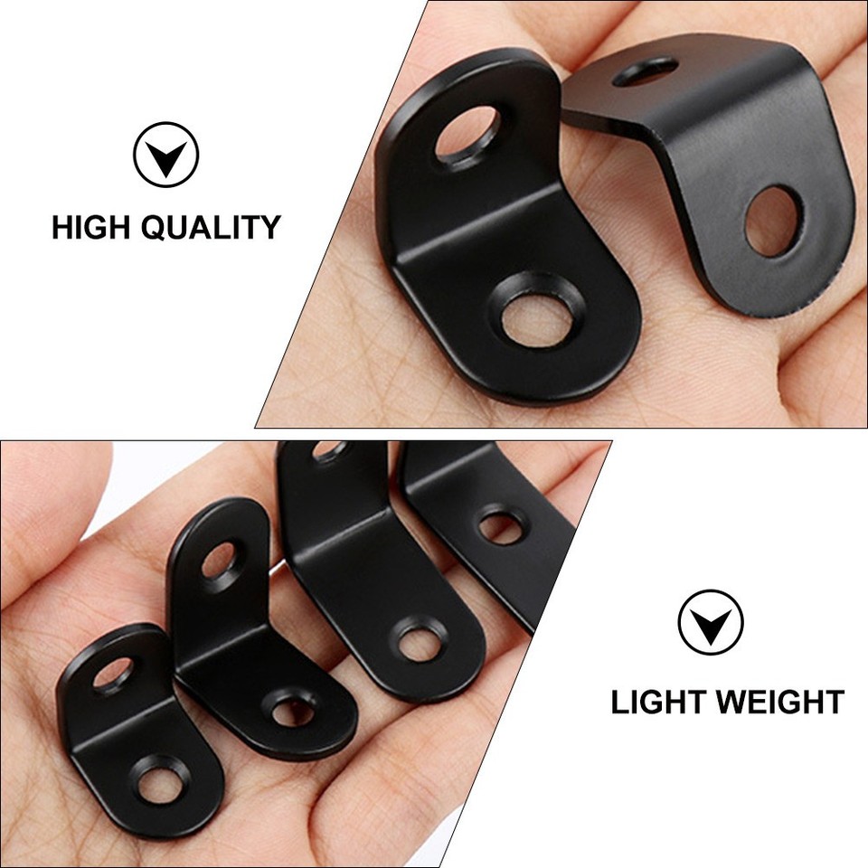 16 PCS Small Angle Bracket Heavy Duty Furniture Corner Connectors | eBay UK