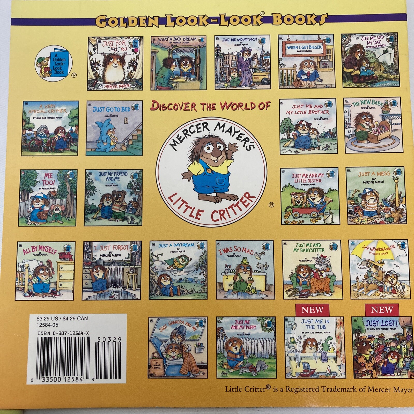 Lot 10 Mercer Meyer Little Critter Kids Paperback Golden Books Dad Mom ...