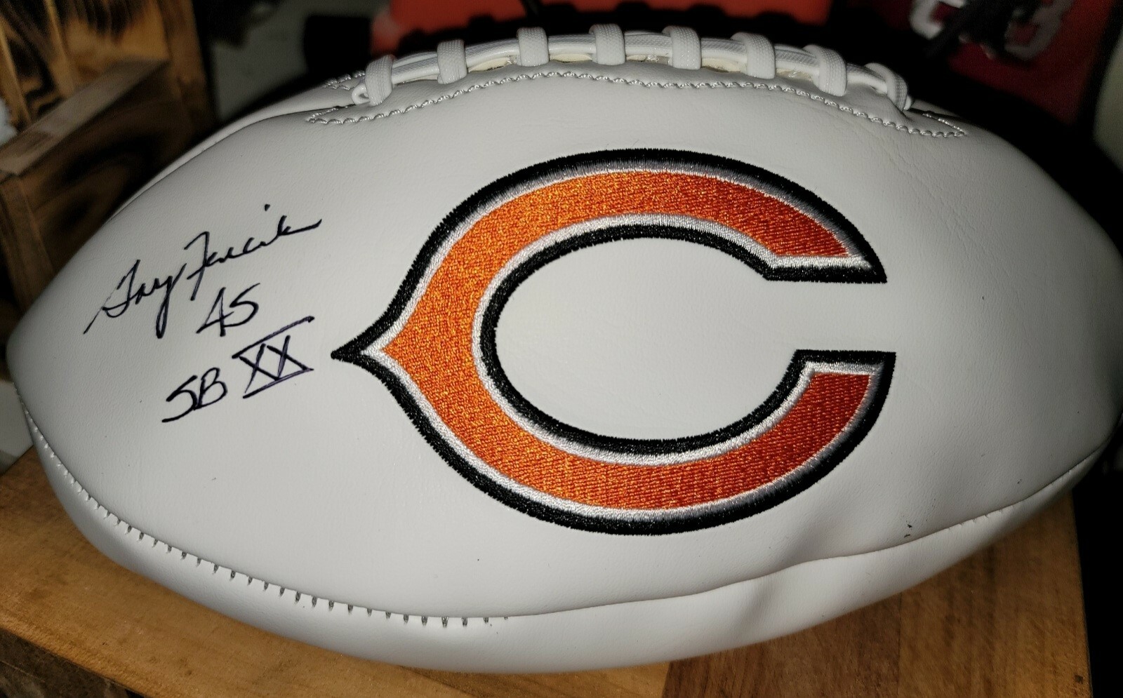 Gary Fencik Chicago Bears Signed Football | eBay