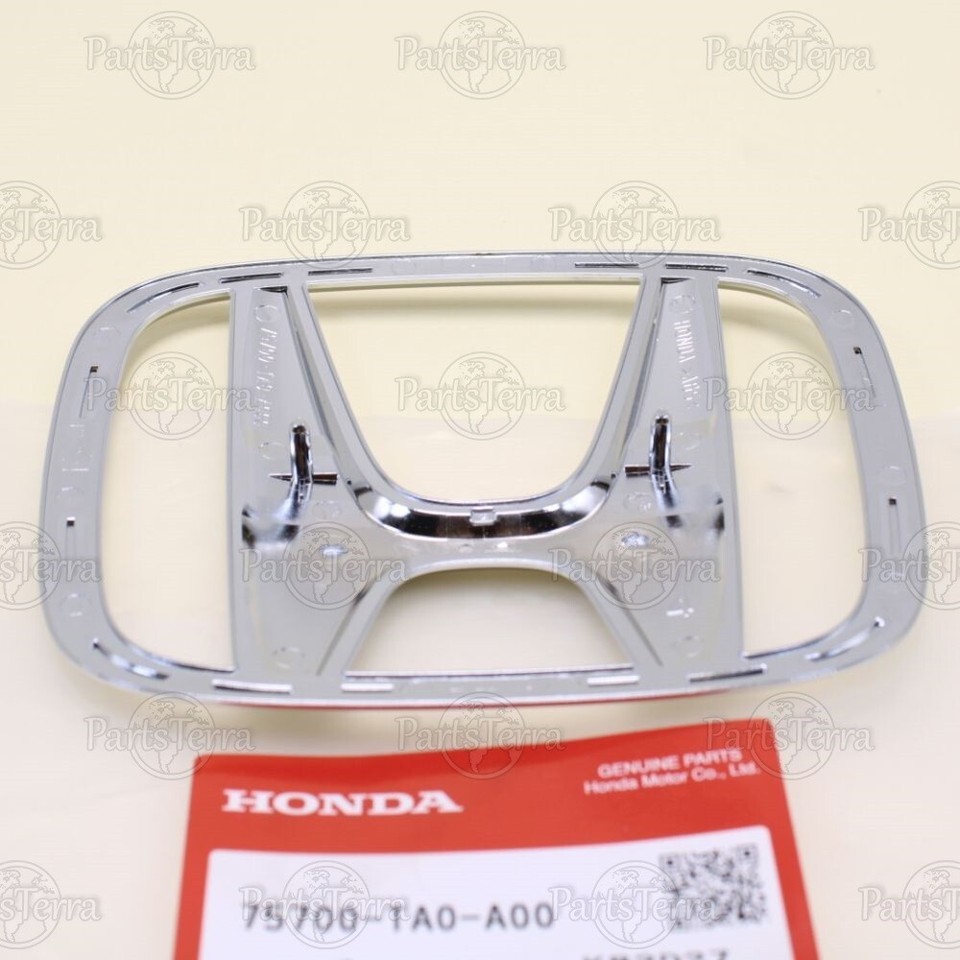 75700TA0A00 Genuine Honda ACCORD CR-V Front Grille Chrome Badge Emblem ...