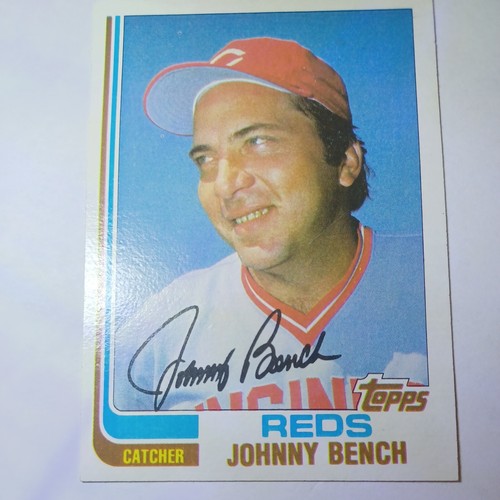 1982 Topps Johnny Bench Baseball Card #400 NM-MT | eBay