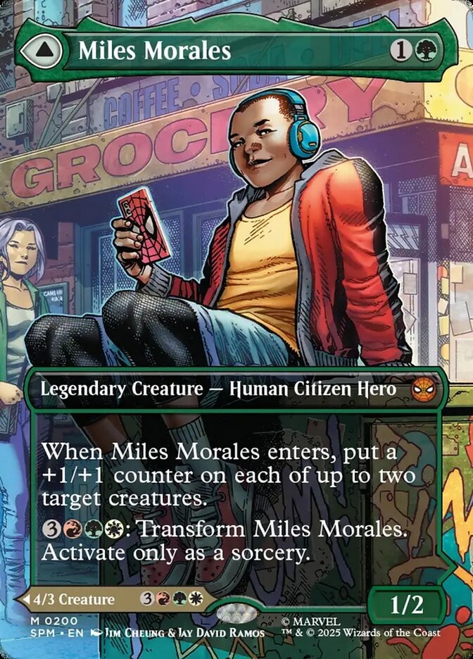 Magic The Gathering Spider-Man - Borderless Scene Cards (SPM) - You ...