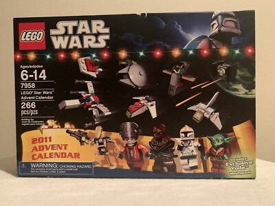 LEGO 7958 STAR WARS ADVENT CALENDAR (2011 - NEW IN SEALED BOX ...