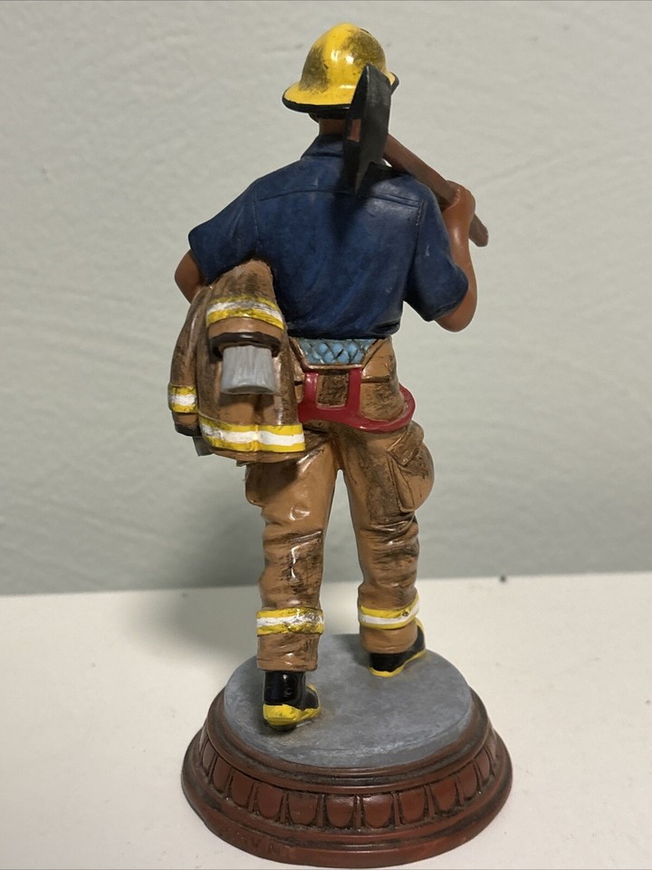 Vanmark Red Hats of Courage Fireman "Taking Charge" | eBay