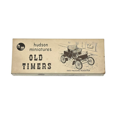 HUDSON MINIATURES OLD TIMERS 1900 PACKARD ROADSTER MODEL KIT | eBay