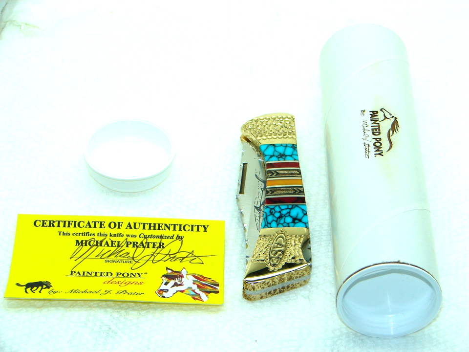 CASE XX, MICHAEL PRATER PAINTED PONY,2021, MAKO LOCKBACK KNIFE SUPER ...