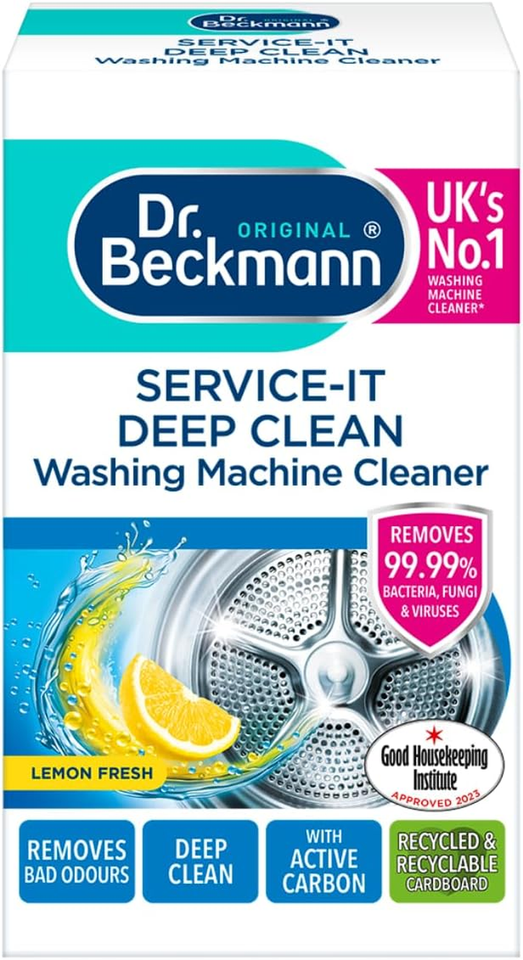 Dr Beckmann Washing Machine Cleaner Remove 99% Bacteria Eliminate Bad ...