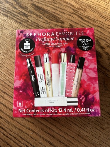 SEPHORA FAVORITES Perfume Sampler Set NO CERTIFICATE - 8 Samples New | eBay