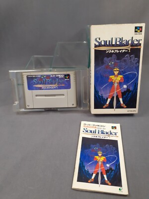 NINTENDO SUPER FAMICOM SFC SOUL BLADER Soul Blazer Japanese Version Boxed | eBay