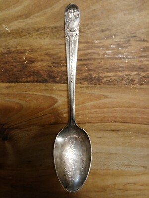 Vintage Silver John Adams Spoon | eBay