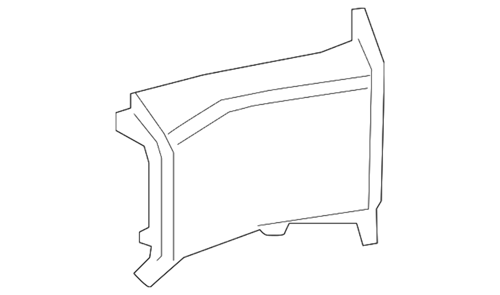 New Genuine BMW Air Duct Brake Wheelhousin (2017-2023) OE 51747394665 ...