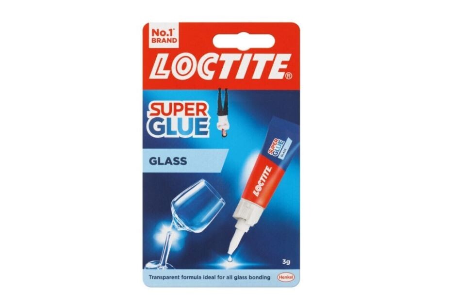 LOCTITE Glass Bond Adhesive Glue Super Clear Water Resistant 3g Crystal ...